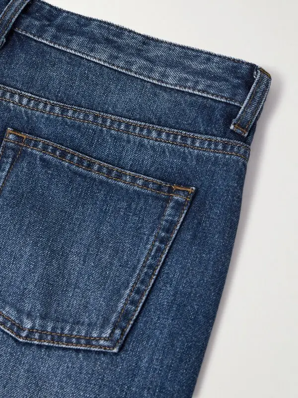 THE ROW Mid-rise Straight-leg Jeans