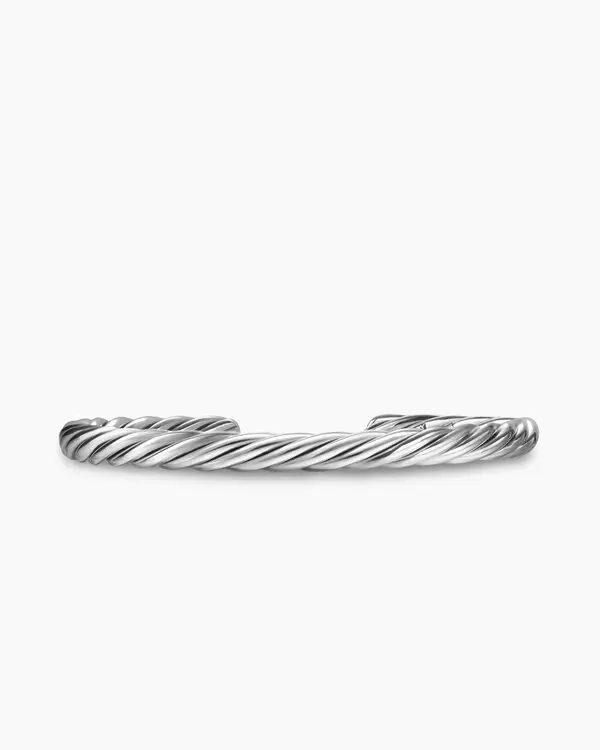 David Yurman Cable Cuff Bracelet - All Sterling Silver