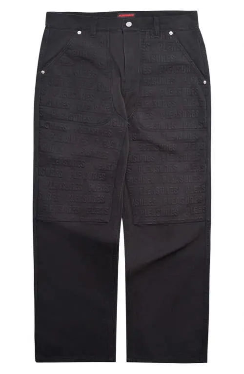PLEASURES Impact Straight Leg Jeans