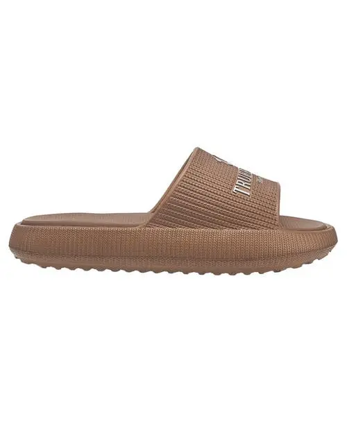 True Religion Meg Pool Slide - Brown