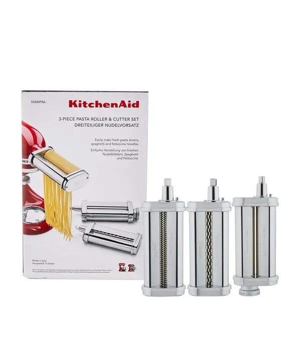 KITCHENAID Three-piece Pasta Roller And Cutter Set - Metallic