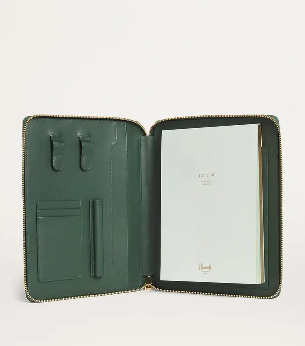Harrods Leather Writing Folder