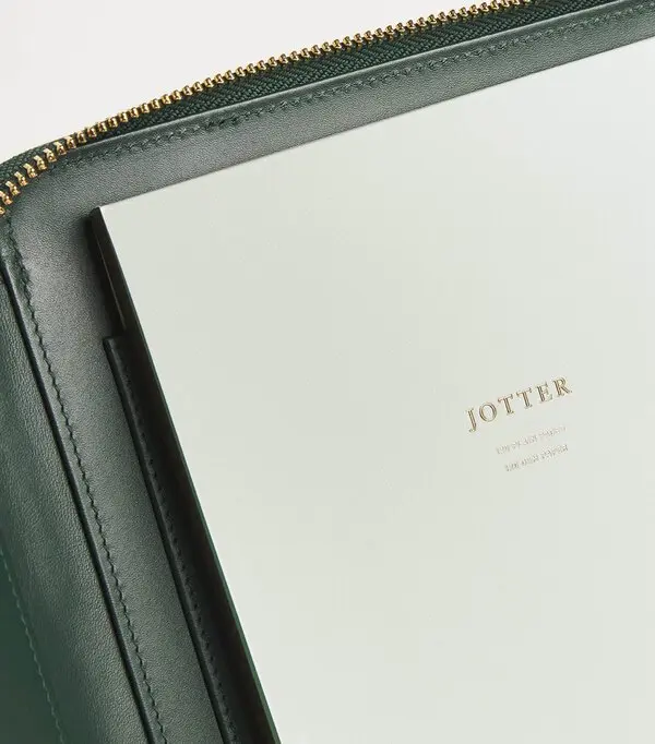 Harrods Leather Writing Folder