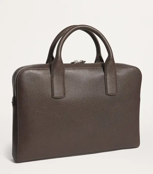 Giorgio Armani Leather Briefcase