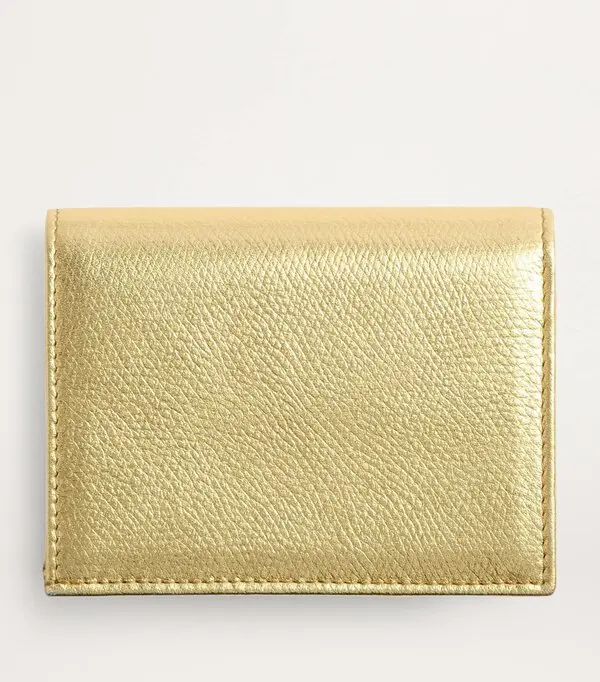 Valentino Garavani Leather Vlogo Signature Bifold Wallet