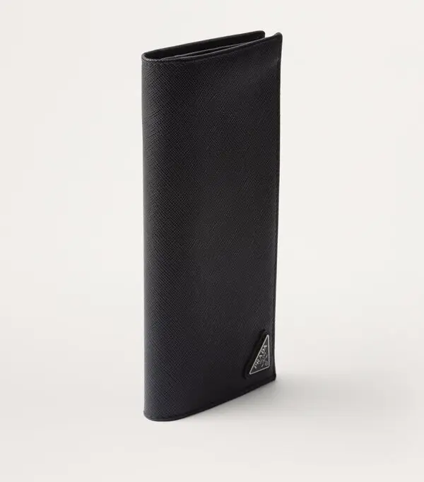 Prada Saffiano Leather Wallet - Black