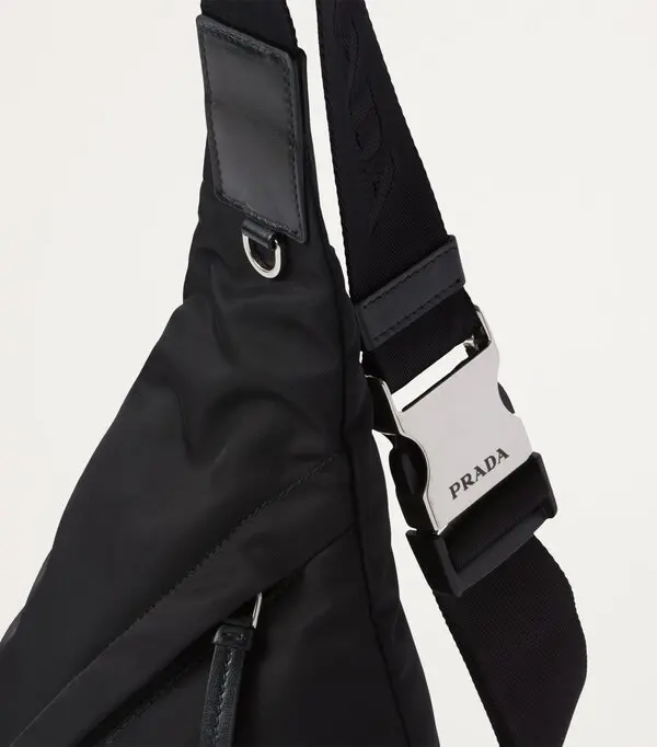 Prada Re-nylon And Leather Backpack
