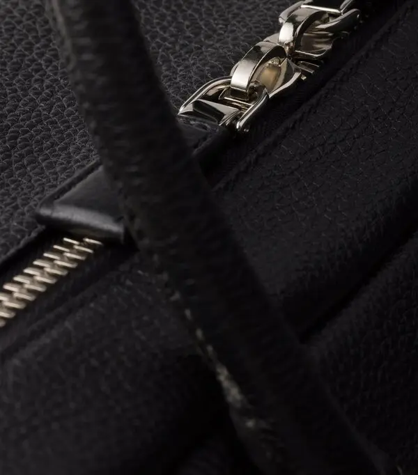 Prada Leather Briefcase - Black
