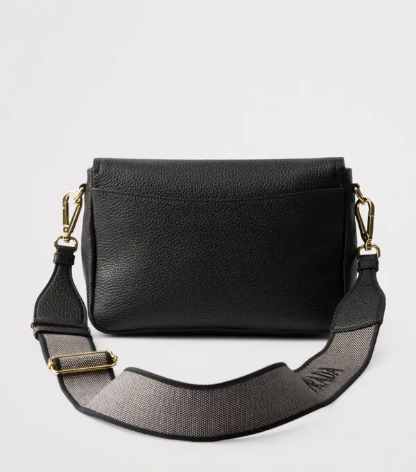 Prada Leather Cross-body Bag - Black