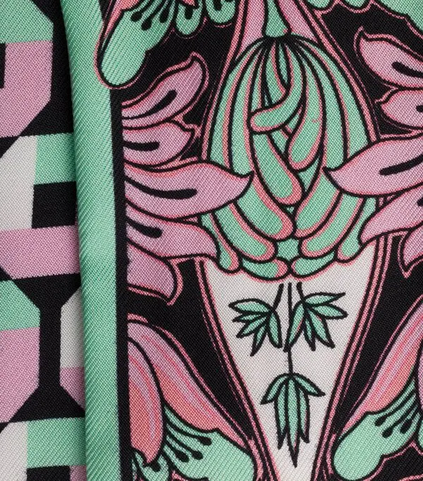 Prada Silk Printed Twilly