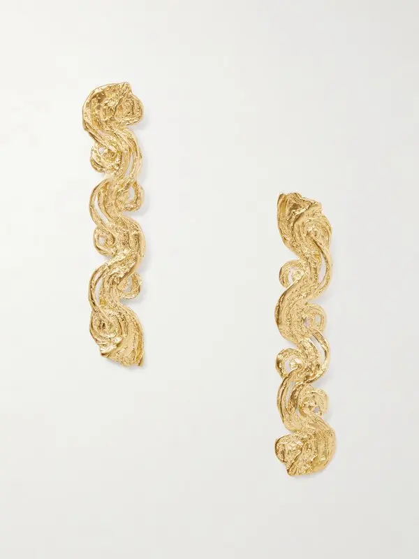 YSSO Caria -plated Earrings - Gold