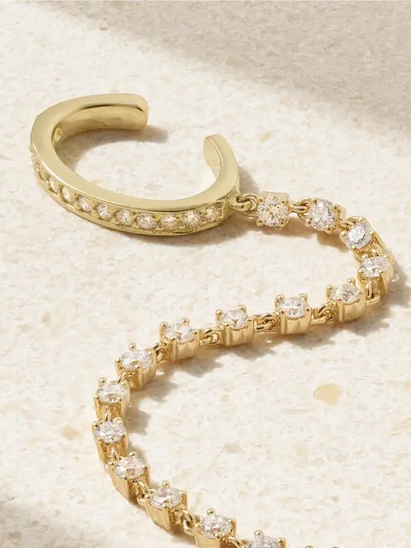 ANITA KO 18-karat Diamond Ear Cuff