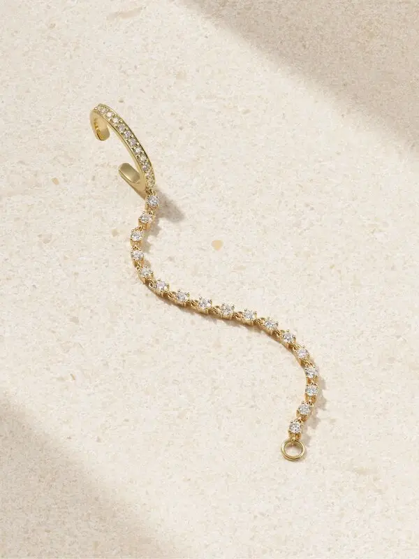 ANITA KO 18-karat Diamond Ear Cuff