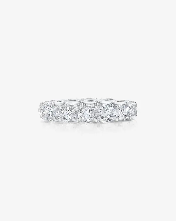 Ring Concierge Lab Diamond Sideways Oval Eternity Band - One-color