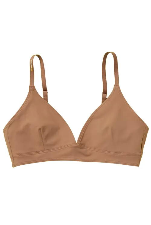 YELLOWBERRY Lily Triangle Bra - Mocha
