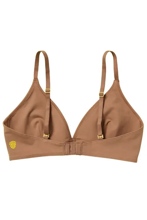 YELLOWBERRY Lily Triangle Bra - Mocha