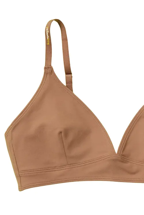 YELLOWBERRY Lily Triangle Bra - Mocha