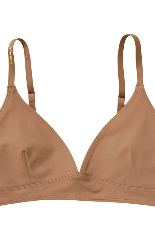 YELLOWBERRY Lily Triangle Bra - Mocha