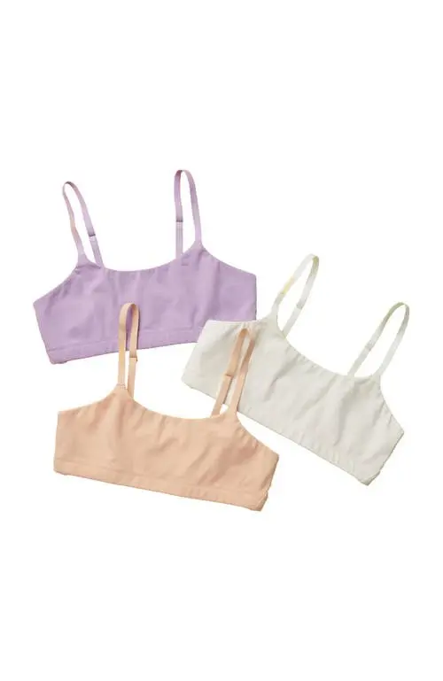 YELLOWBERRY Pipit Pima Cotton Bra 3pk - Multi