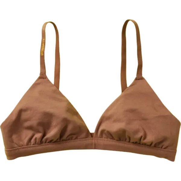 YELLOWBERRY Joey Cotton Bra - Mocha Brown
