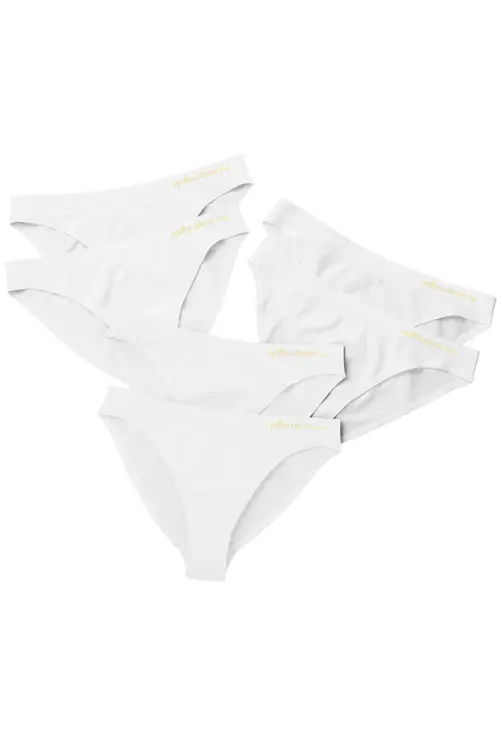 YELLOWBERRY 6pk Scout Seamless Underwear - Snowflake