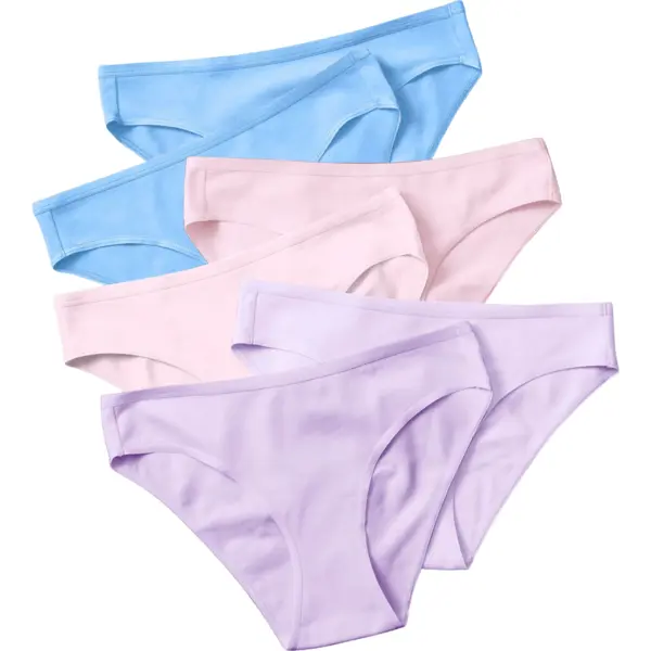 YELLOWBERRY Simple Pima Cotton Underwear 6pk - Multi