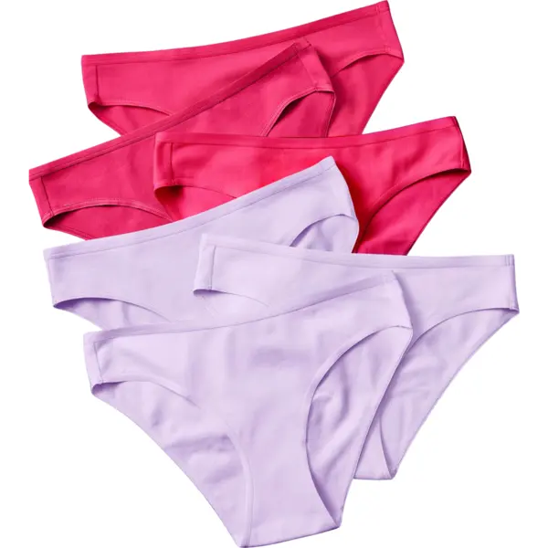 YELLOWBERRY Simple Pima Cotton Underwear 6pk - Wildflower