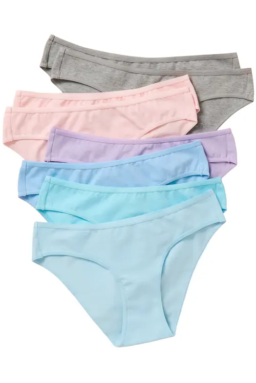YELLOWBERRY Sunny Cotton Underwear 8pk - Seaside