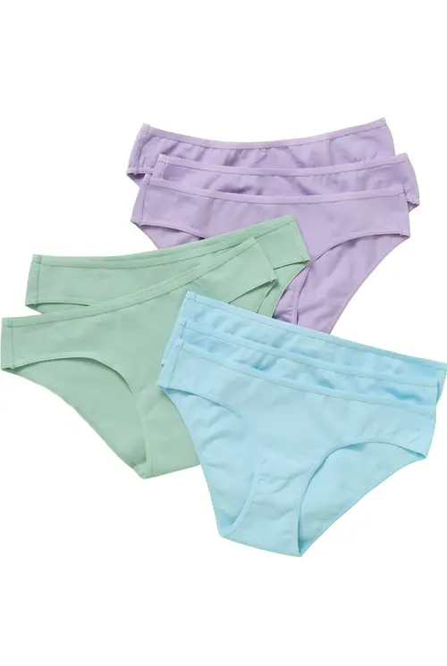 YELLOWBERRY Sunny Cotton Underwear 8pk - Teton Sky