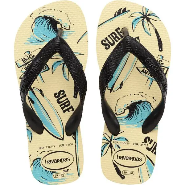 Havaianas Printed Flip-flops - Buttercream