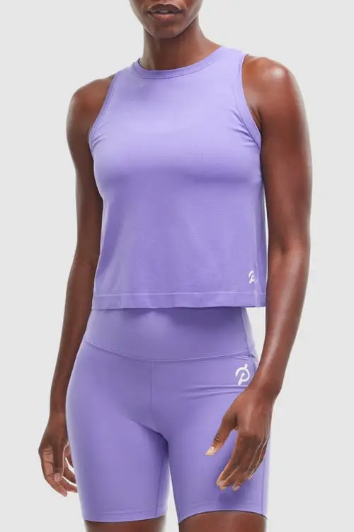 PELOTON Seamless Muscle Tank - Purple Haze