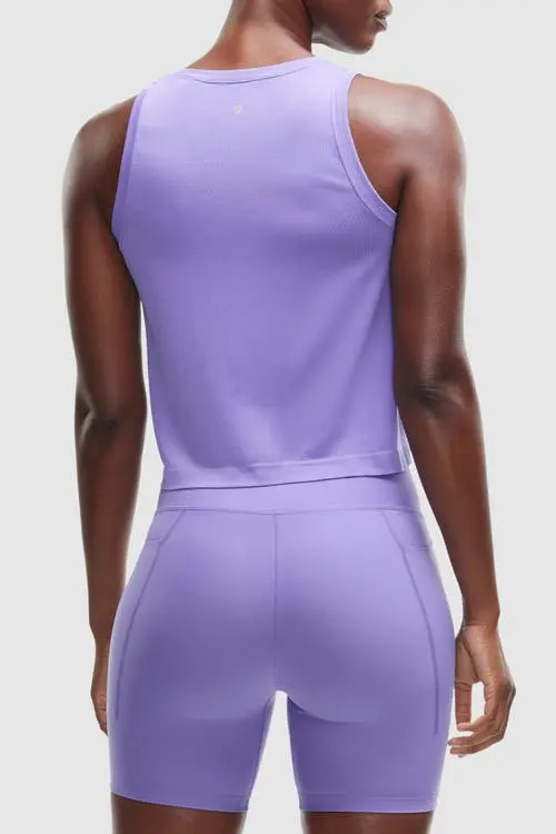 PELOTON Seamless Muscle Tank - Purple Haze