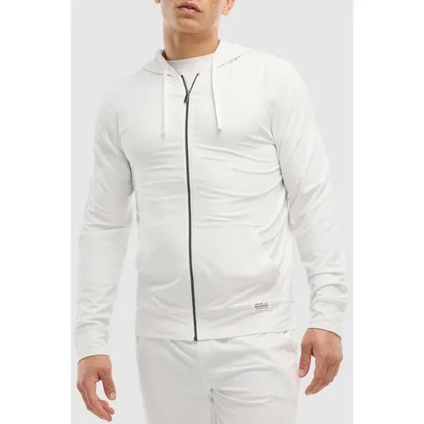 PELOTON Dreamblend Full Zip Hoodie - Snow