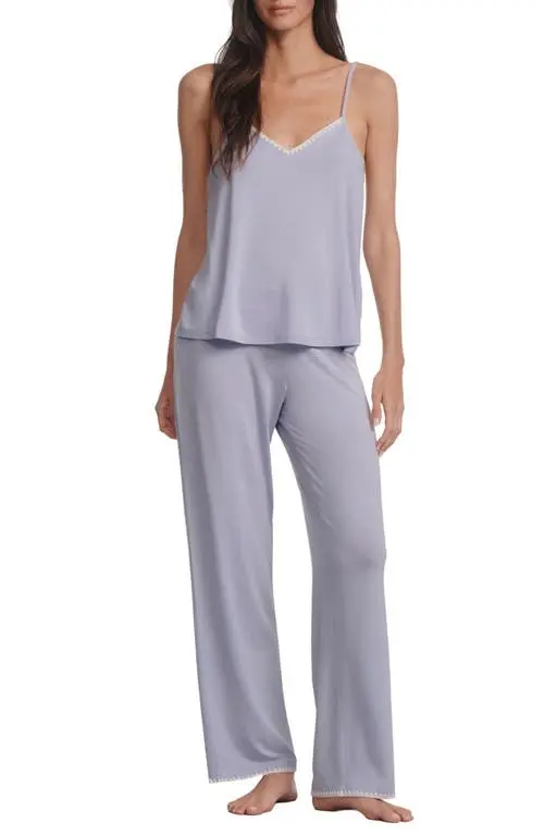 Eberjey Frida Cami Pajamas - Lavender Dusk/ivory