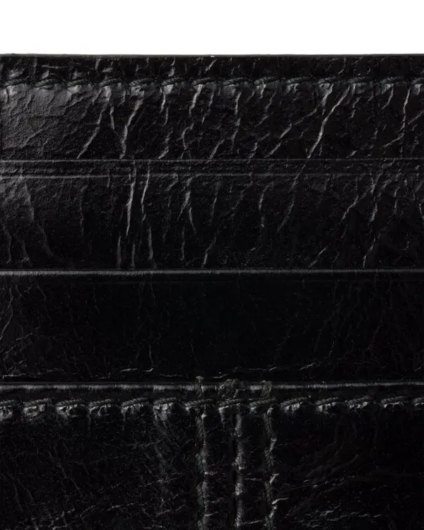 Prada Leather Card Holder - Black