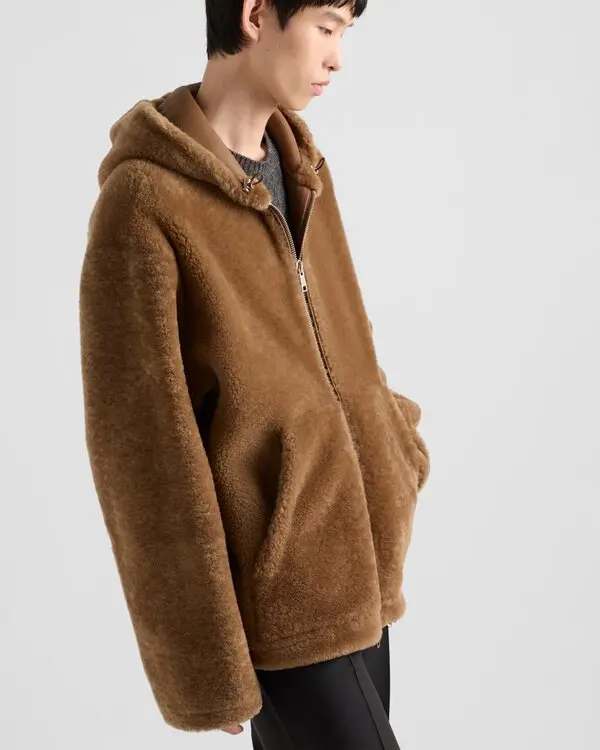 Prada Shearling Jacket - Hazelnut