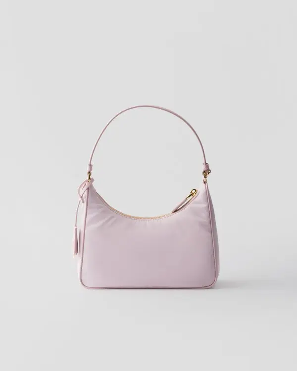 Prada Re-edition 2005 Re-nylon And Saffiano Mini Bag - Alabaster