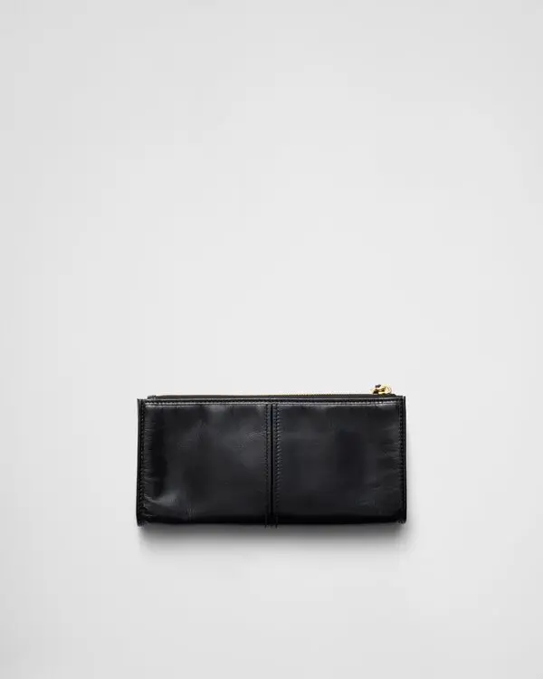 Prada Leather Pouch - Black