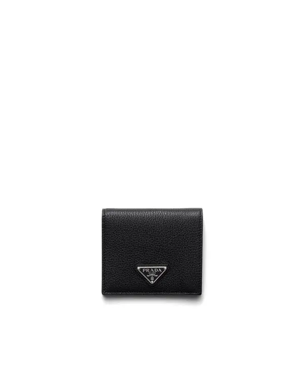 Prada Leather Wallet - Black