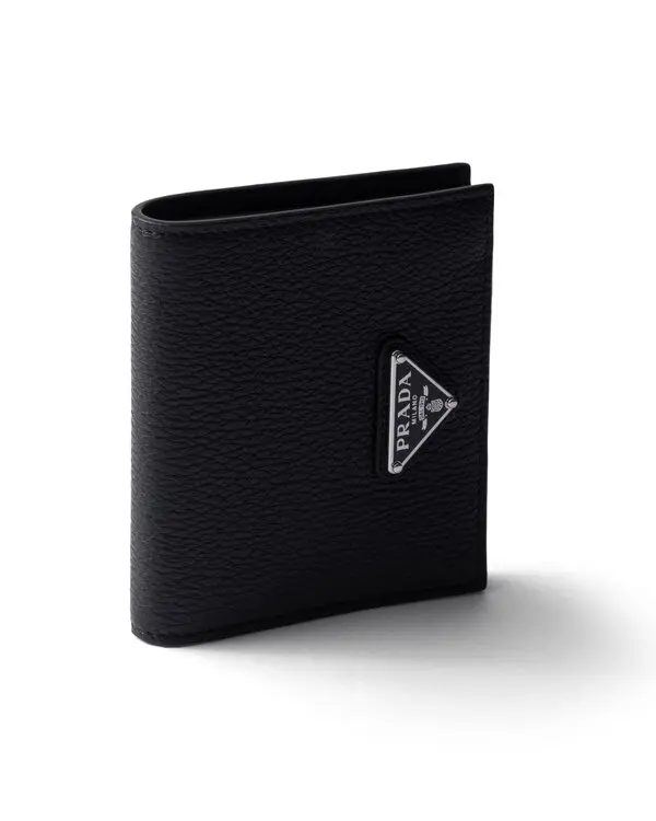Prada Leather Wallet - Black