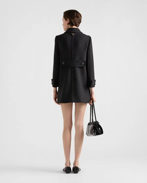 Prada Natté Pea Coat
