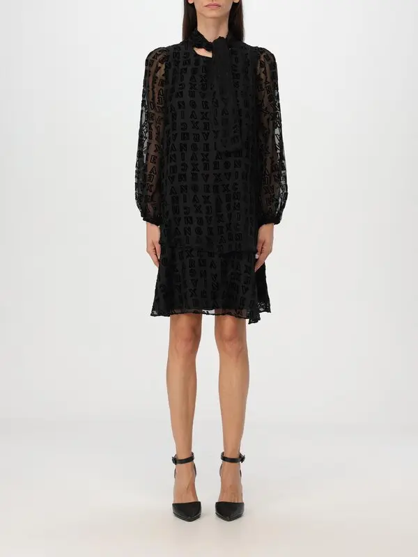 Armani Exchange Dress In Black - 48% Off | Editorialist