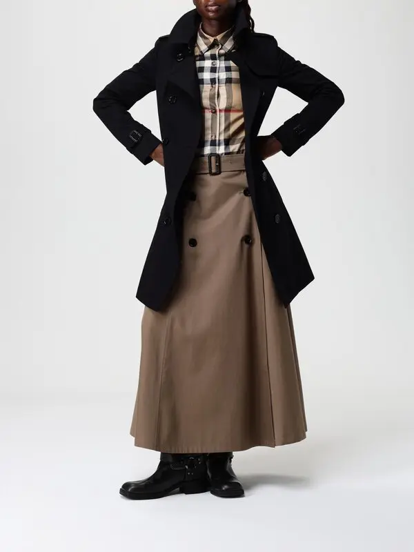Burberry Double Breasted Trench Coat