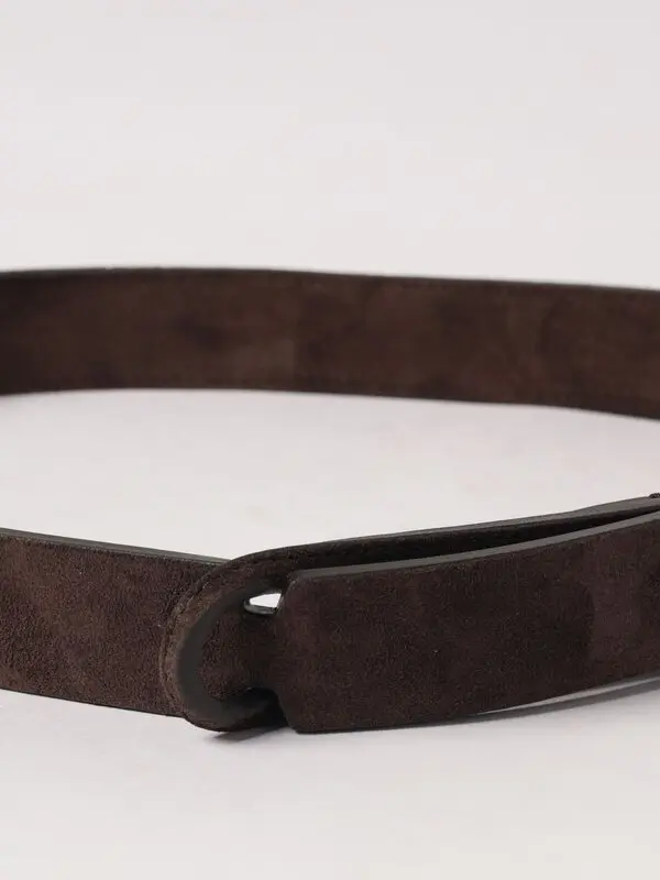 ORTIGNI Leather Belt - Dark