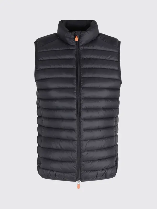 SAVE THE DUCK Charlotte Quilted Nylon Padded Vest - Black