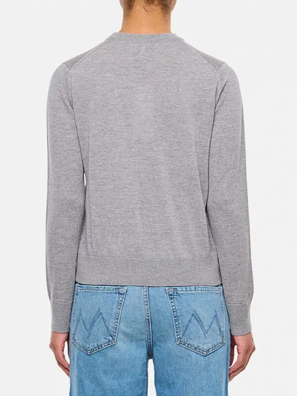 Maison Kitsuné Crew Neck Sweater - Grey