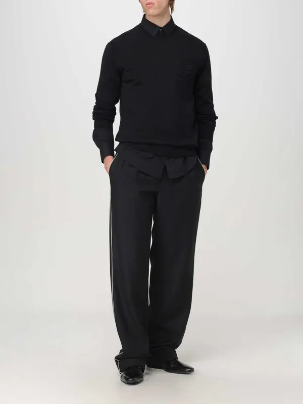 Dolce & Gabbana Embellished Knit Sweater - Black