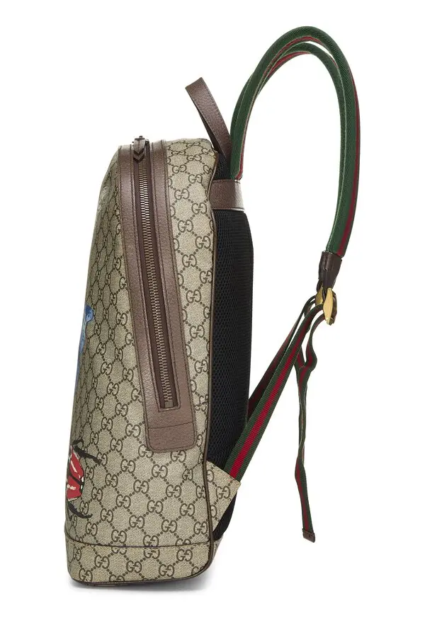 Gucci Gg Supreme Magnetismo Insect Backpack