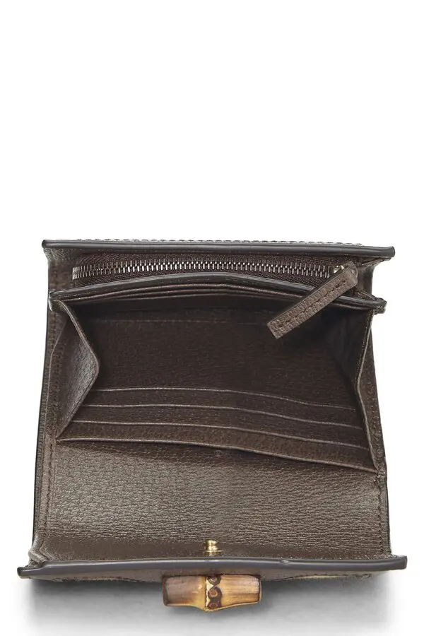 Gucci Jumbo Gg Canvas Diana Compact Wallet