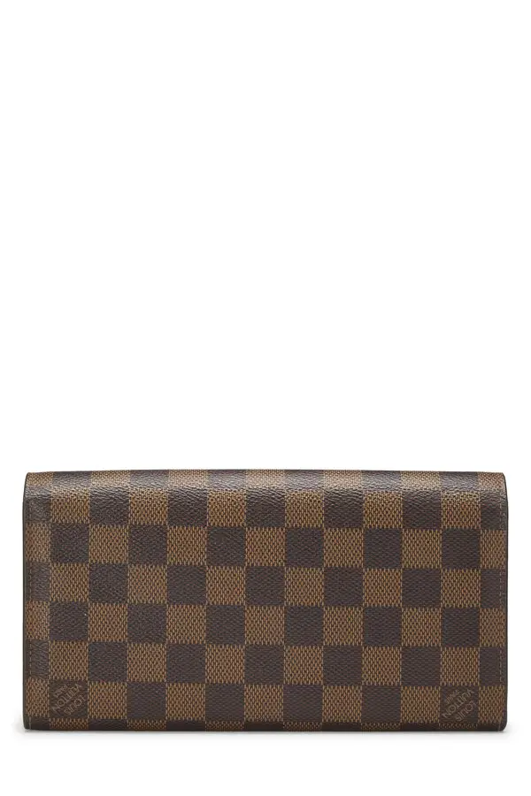 LOUIS VUITTON Damier Ebene Rosebery Wallet